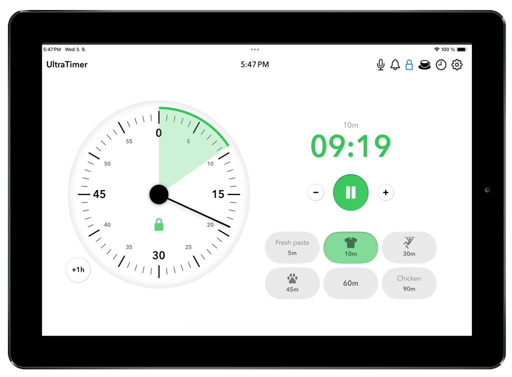 UltraTimer - Beautiful Timer App for iPhone & iPad | Cooking, Workouts ...